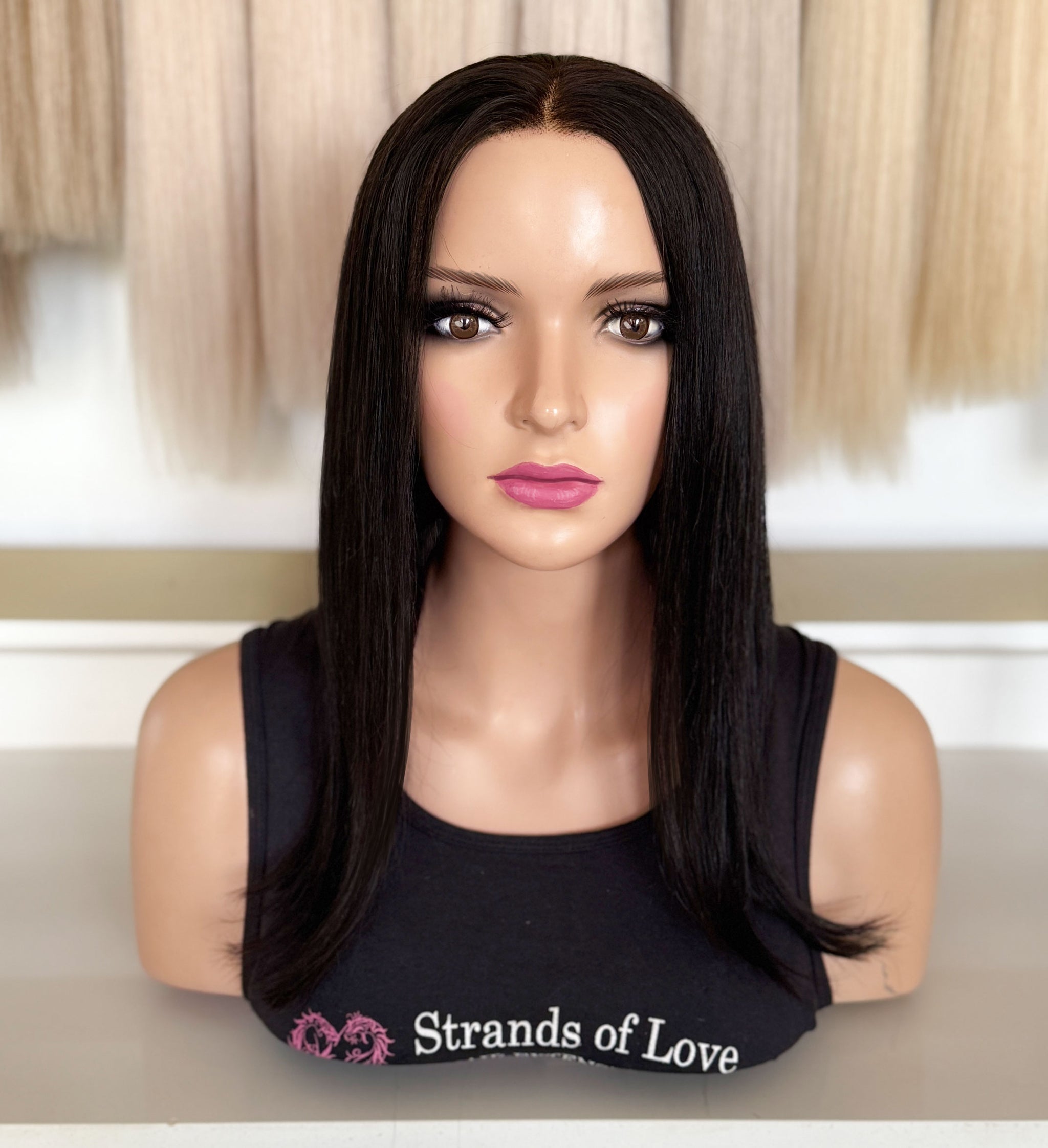 LUCIA - Full Wig - Natural Black (#1) - Lace front