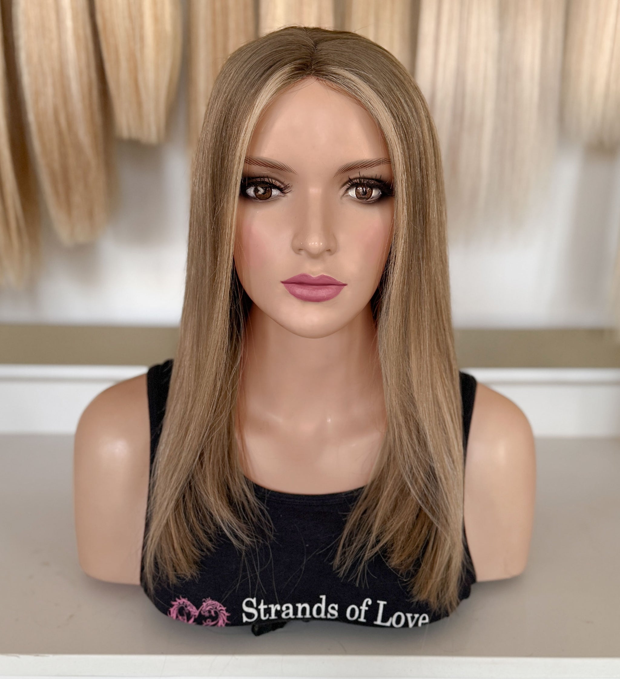 MAXINE - Full Wig - Cinnabon (#7/20 Ash) - Lace front