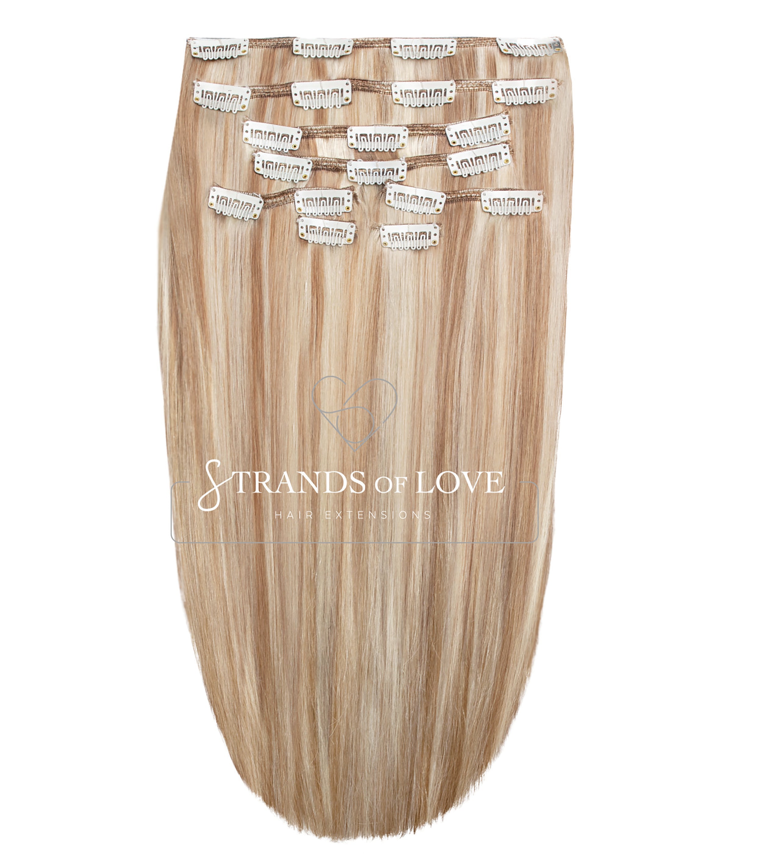 Student Clip-in Hair Extensions - Vanilla Cream (#60/20) – Strands Of ...